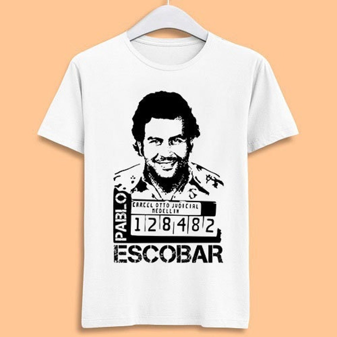 Pablo Escobar Mugshot Colombia Narcos Cartel Adult Men Women - Etsy