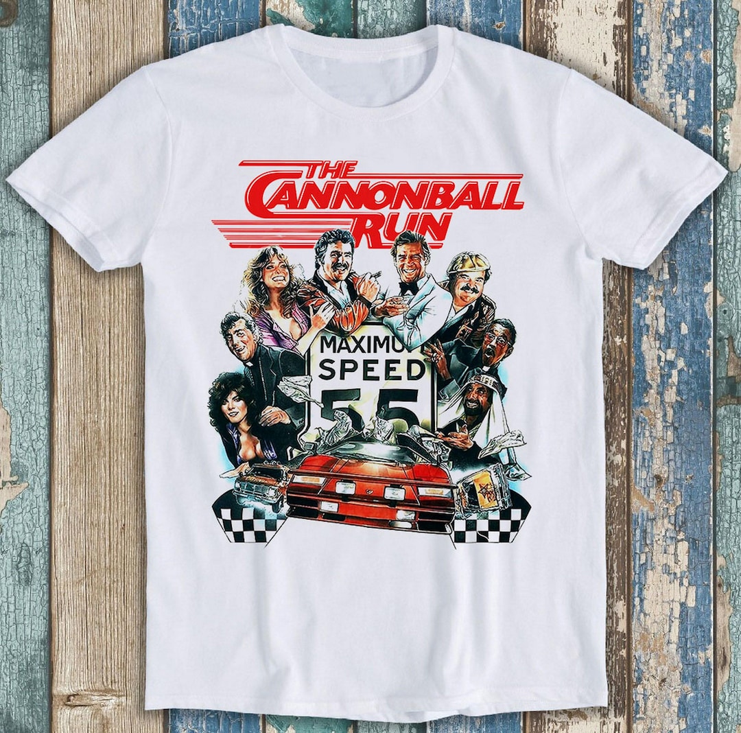 The Cannonball Run 80s Comedy Movie Poster Design Best Seller Retro ...