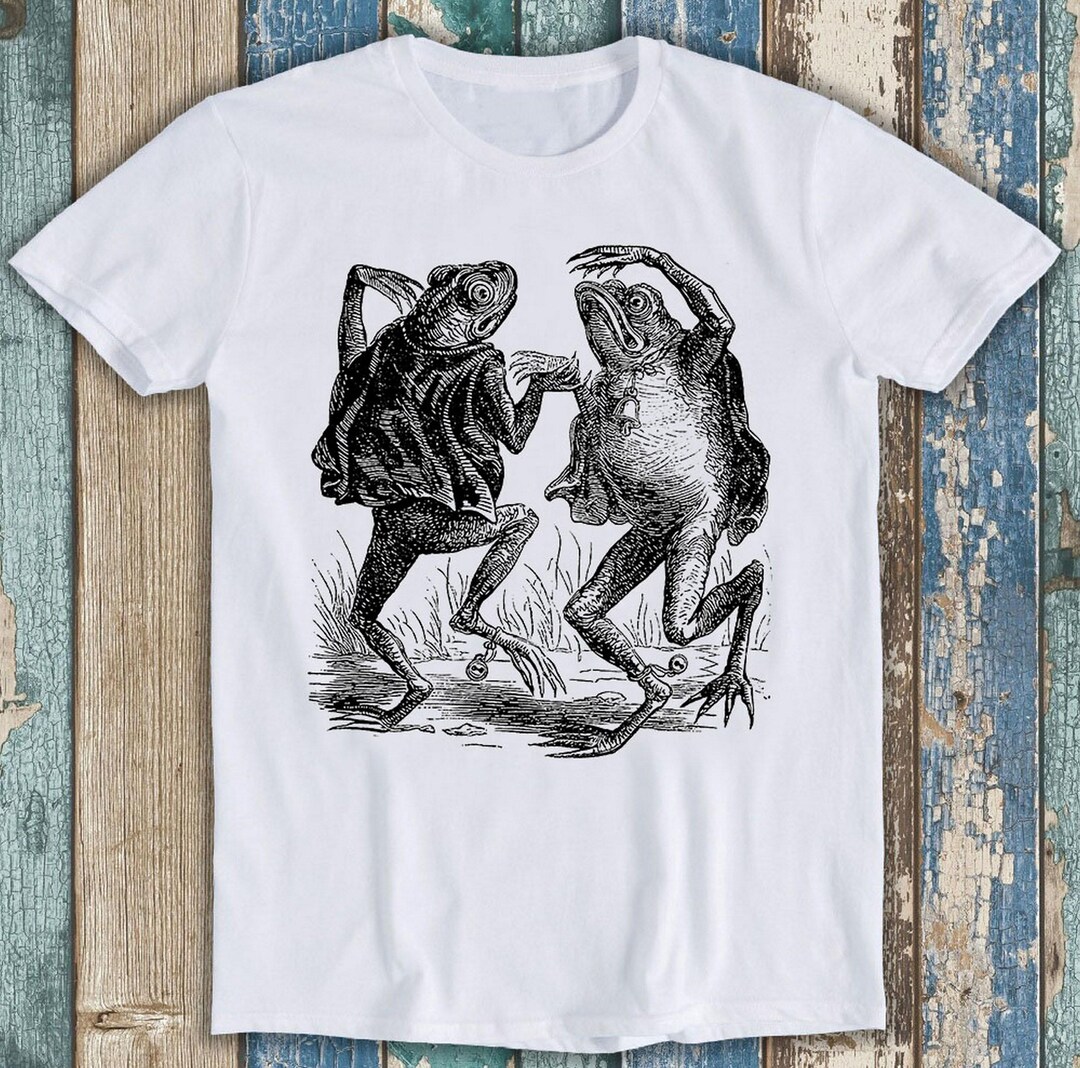 Dancing Frog Toad Demons Withells Japanese T Shirt Meme Gift Funny Top ...