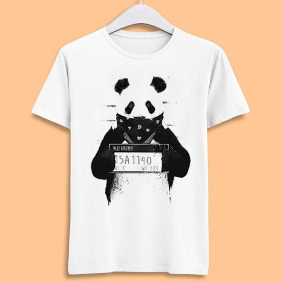 Gangsta Panda Bear Prison Mugshot Meme Gift Funny Tee Style - Etsy