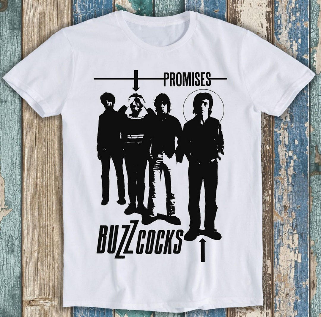Buzzcocks Promises Music Band Live Poster T Shirt Meme Gift Funny Style ...