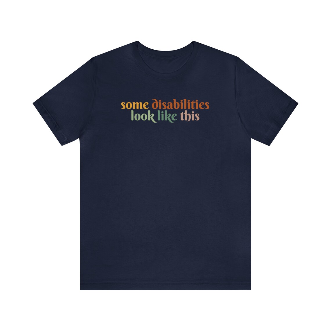 Disability Pride Month Disability Pride Shirt Invisible - Etsy