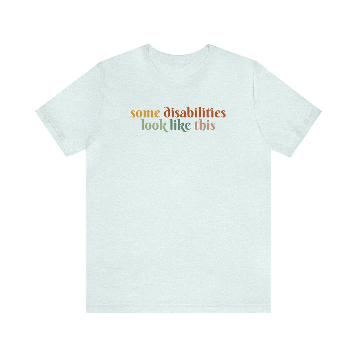 Disability Pride Month Disability Pride Shirt Invisible - Etsy