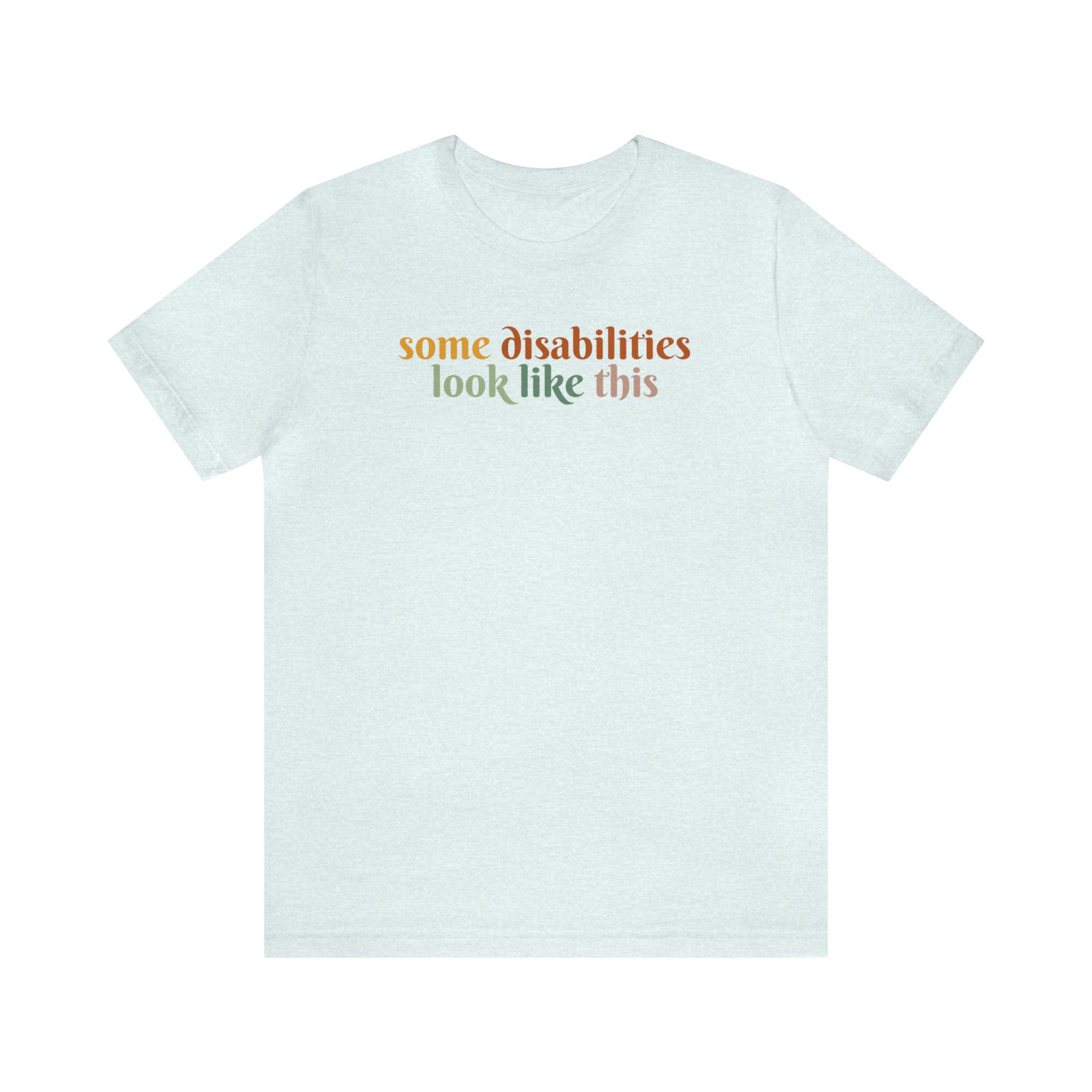 Disability Pride Month Disability Pride Shirt Invisible - Etsy