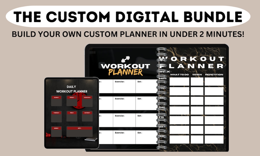 The Custom Digital Bundle - Etsy