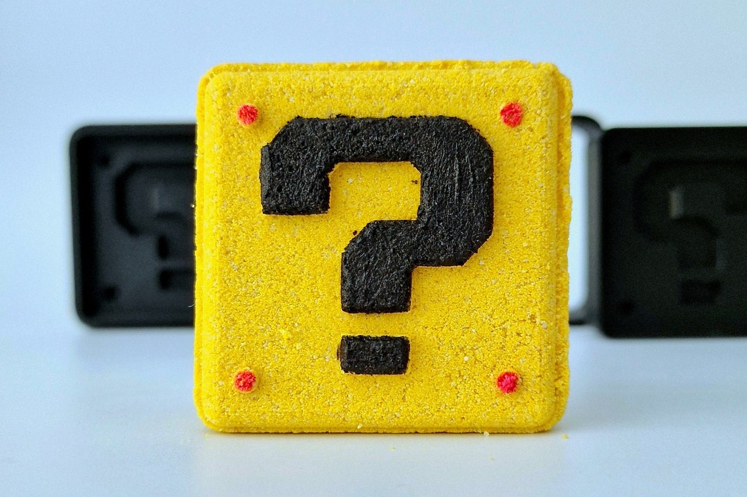 Question Mark Bath Bomb Mold // Mario Bros Mold - Etsy Australia