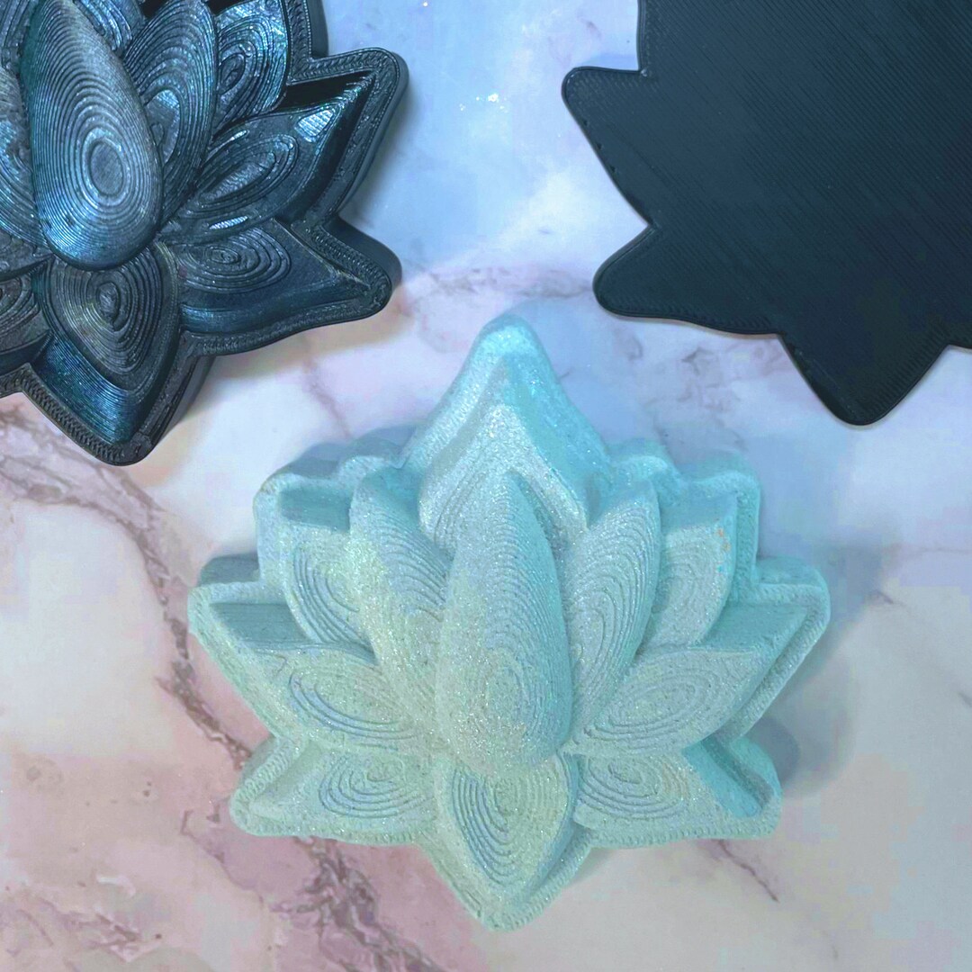 Lotus Flower Bath Bomb Mold - Etsy