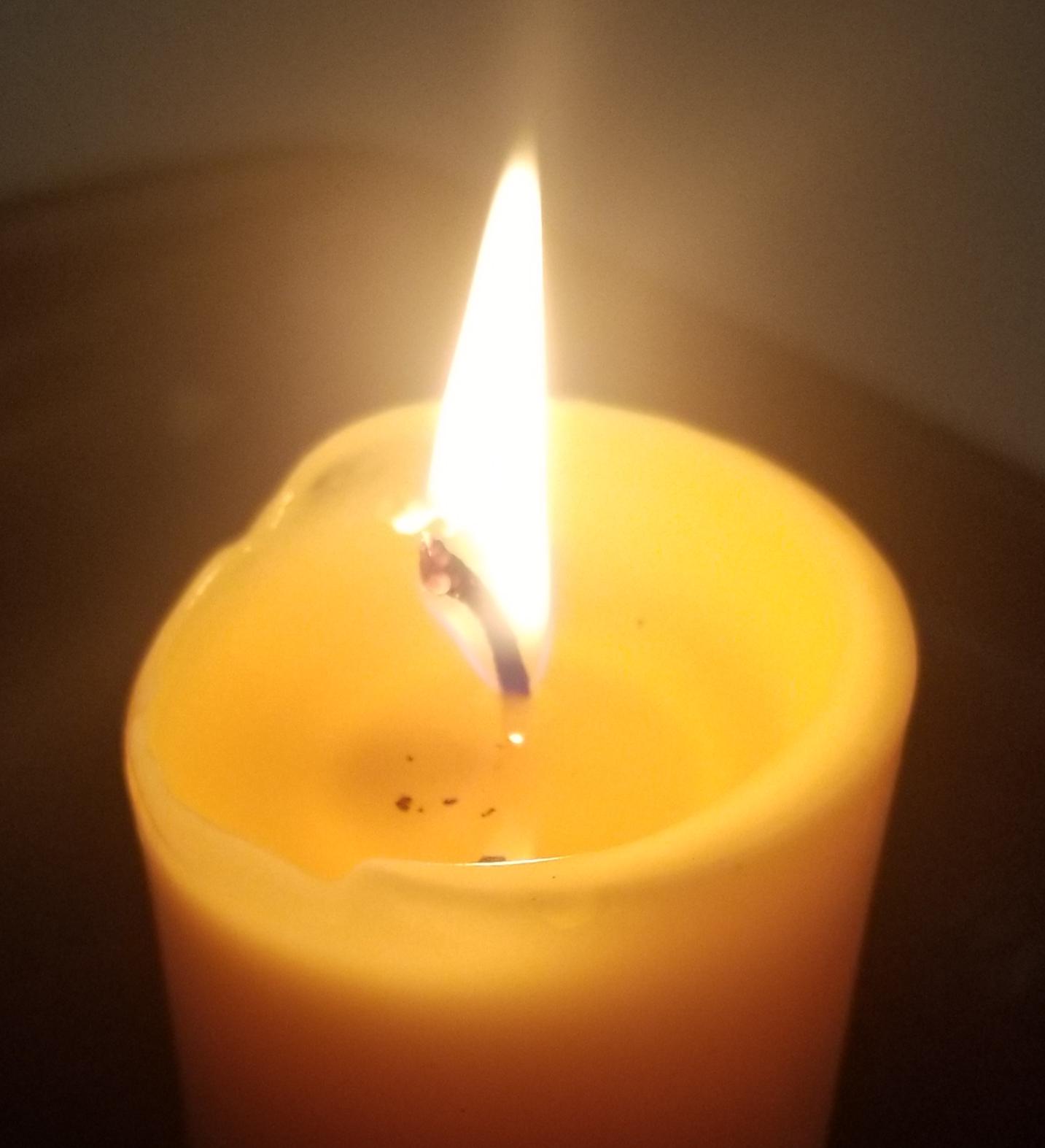 Column Candle| 2-inch Diameter X 12-inch Tall| Pure Beeswax| Hand ...