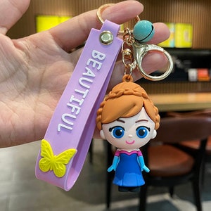 Disney Frozen Princess Queen Elsa and Anna Keychains - Etsy