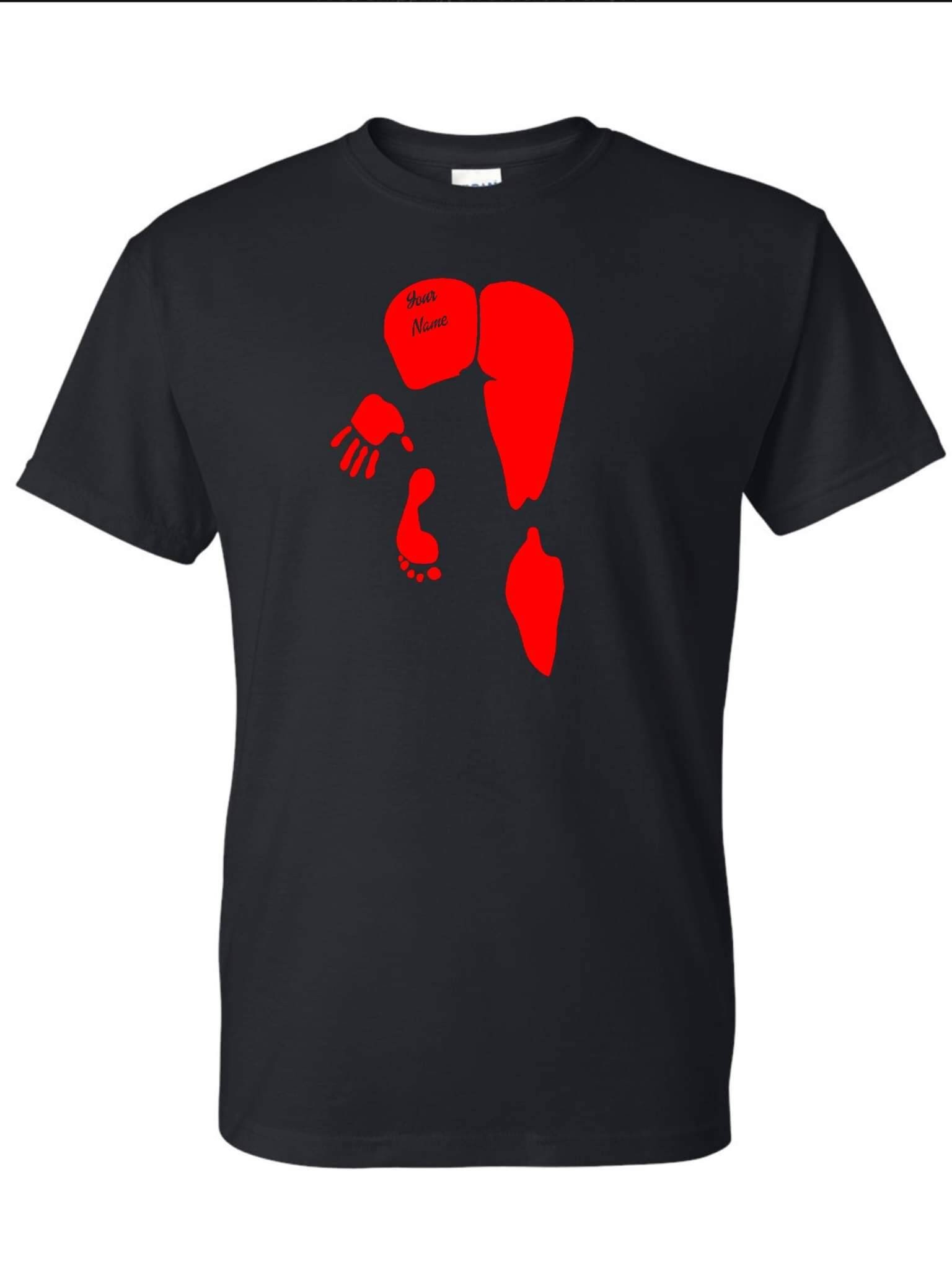 Trending Booty Silhouette T-shirts | Female Butt Tee | Assorted Color ...