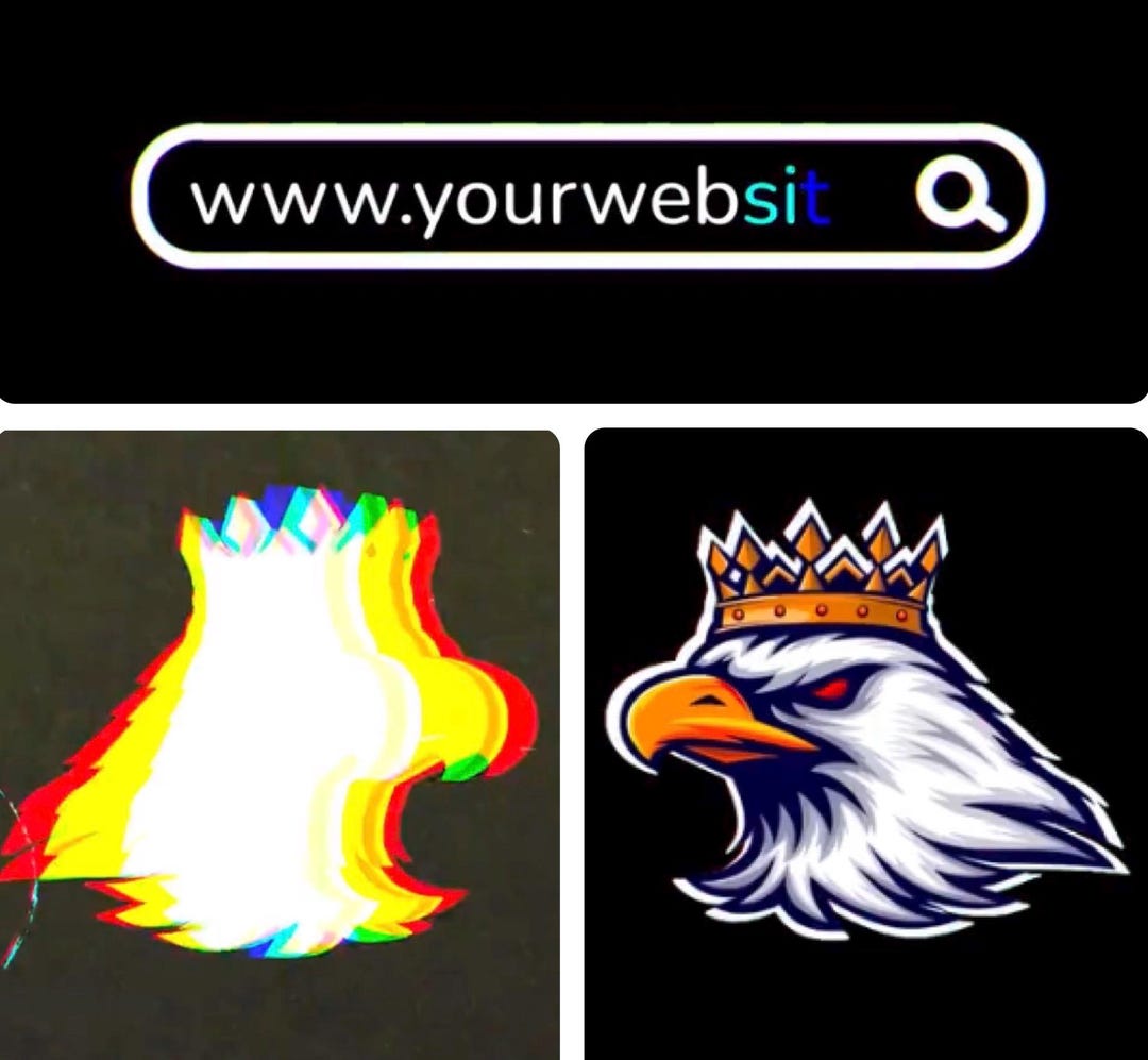 Search Website Logo Animation From Your Logo - Personalized Cinematic ...