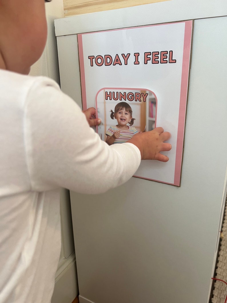 Toddler Feelings Chart: Social Emotional Learning (digital Download) - Etsy