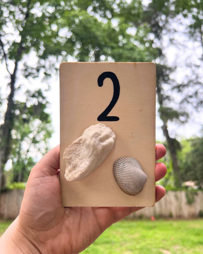 Montessori Tactile Counting Cards 1-10, Montessori Shelf Activity ...