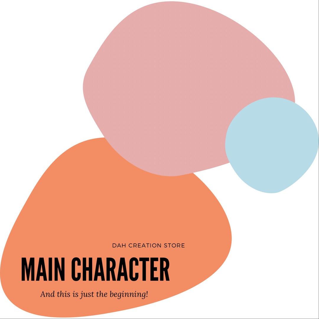 Main Character Logos - Etsy