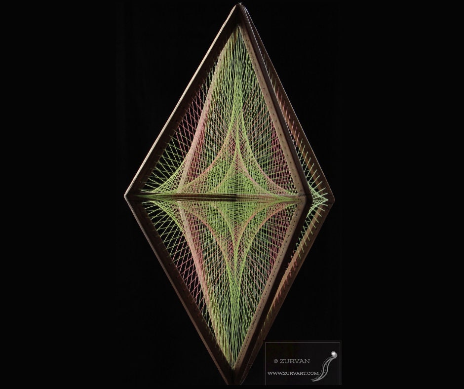 Animus | String Art |sacred Geometry Art | Mandala | Flower of Life ...