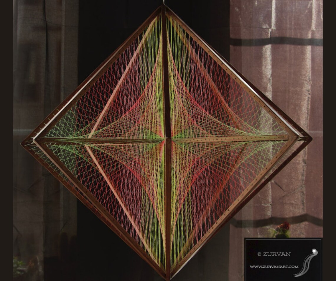 Consciousness | String Art | Mandala | Sacred Geometry Art | Flower of ...