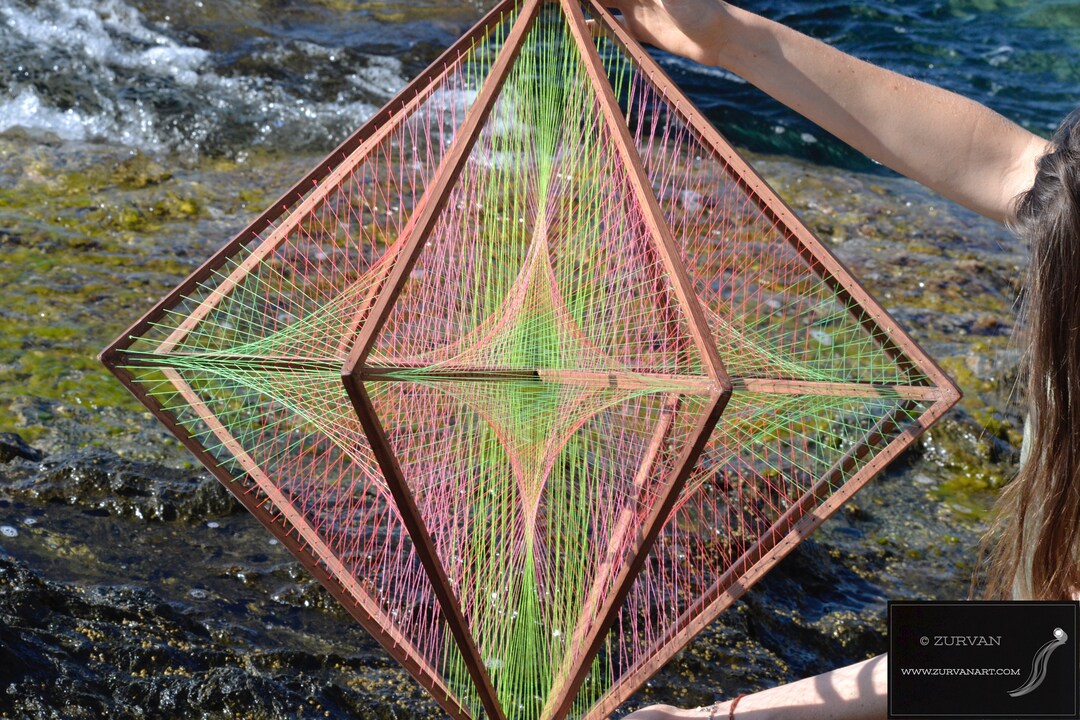 Consciousness | String Art | Mandala | Sacred Geometry Art | Flower of ...