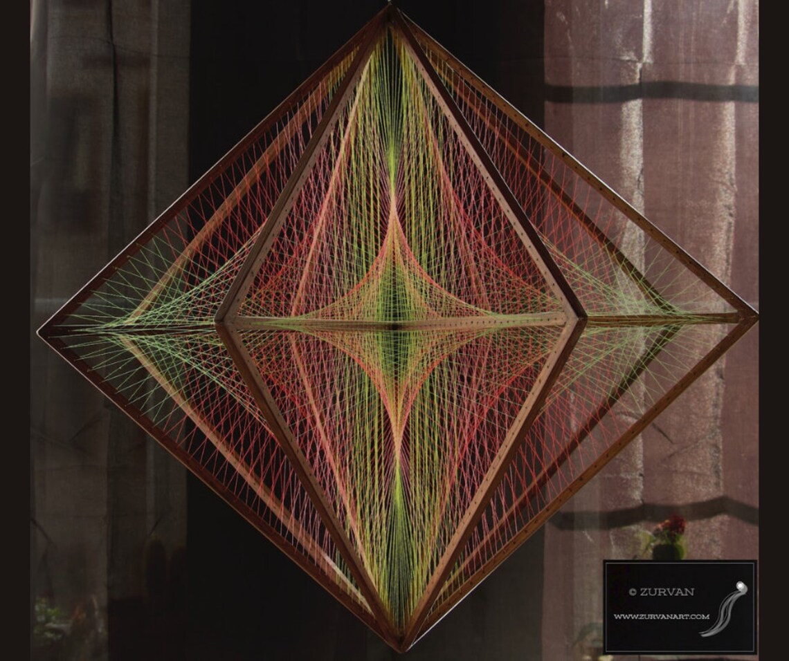 Consciousness | String Art | Mandala | Sacred Geometry Art | Flower of ...