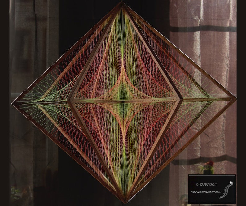 Consciousness | String Art | Mandala | Sacred Geometry Art | Flower of ...