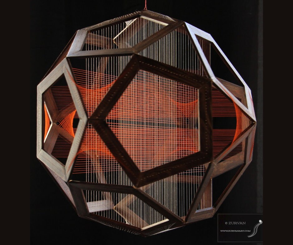 TITAN | String Art | Mandala | Sacred Geometry Art | Flower of Life ...