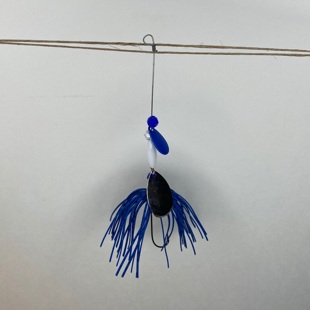 Blue Fishing Lure - Etsy