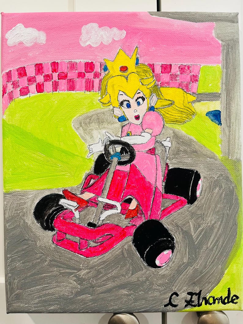 Royal Raceway With Princess Peach - Etsy
