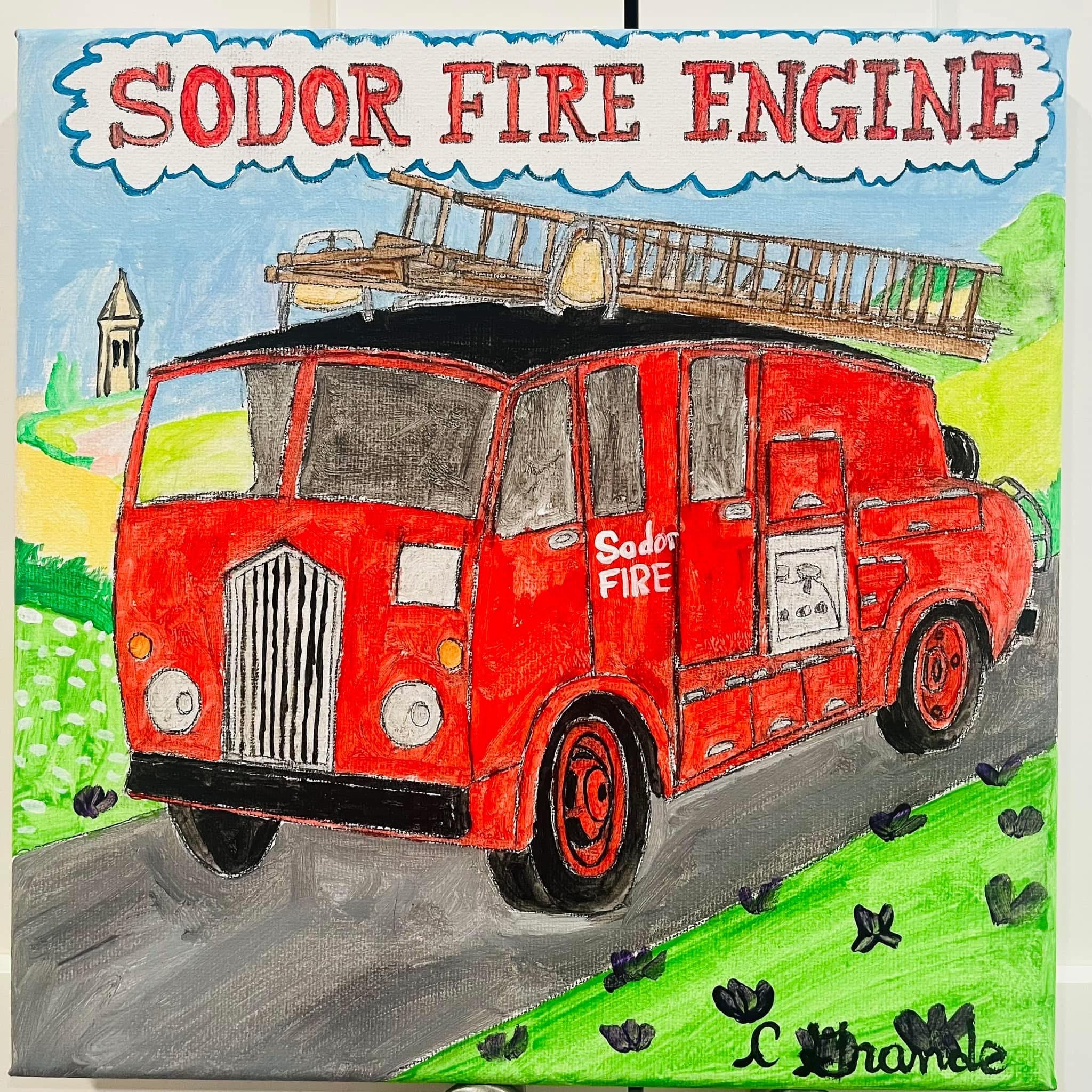 Sodor Fire Engine - Etsy