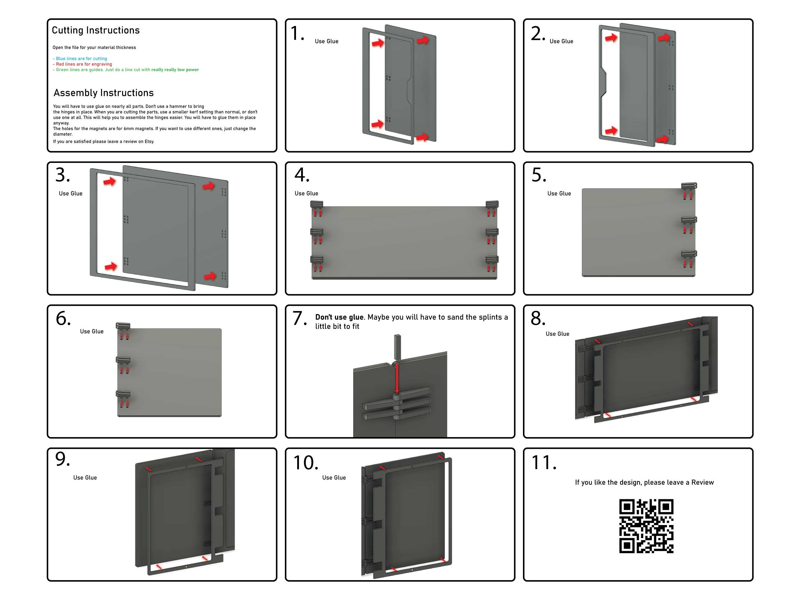 Laser Cut Dungeon Master Screen Template Dragon and Dice - Etsy