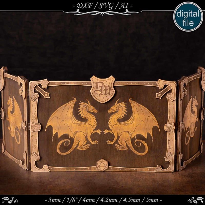 Dm Screen Files - Etsy