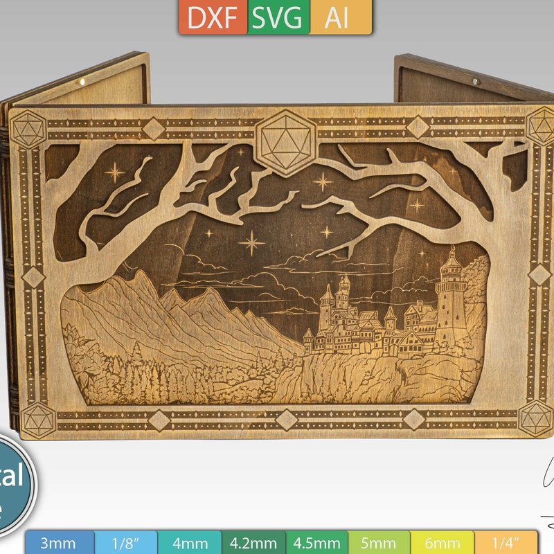 Dnd Dm Screen Image - Etsy