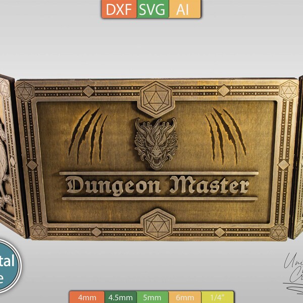 Dm Screen Files - Etsy