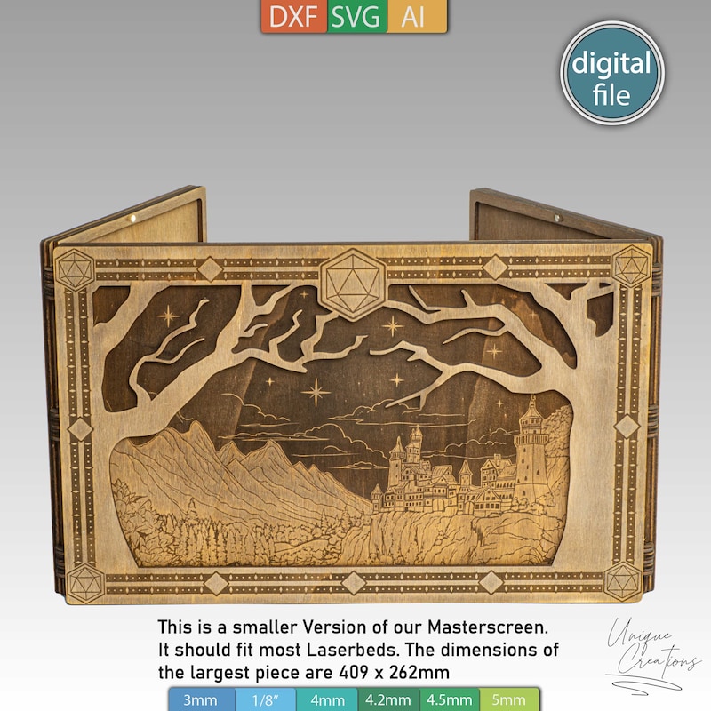 Dm Screen Files - Etsy