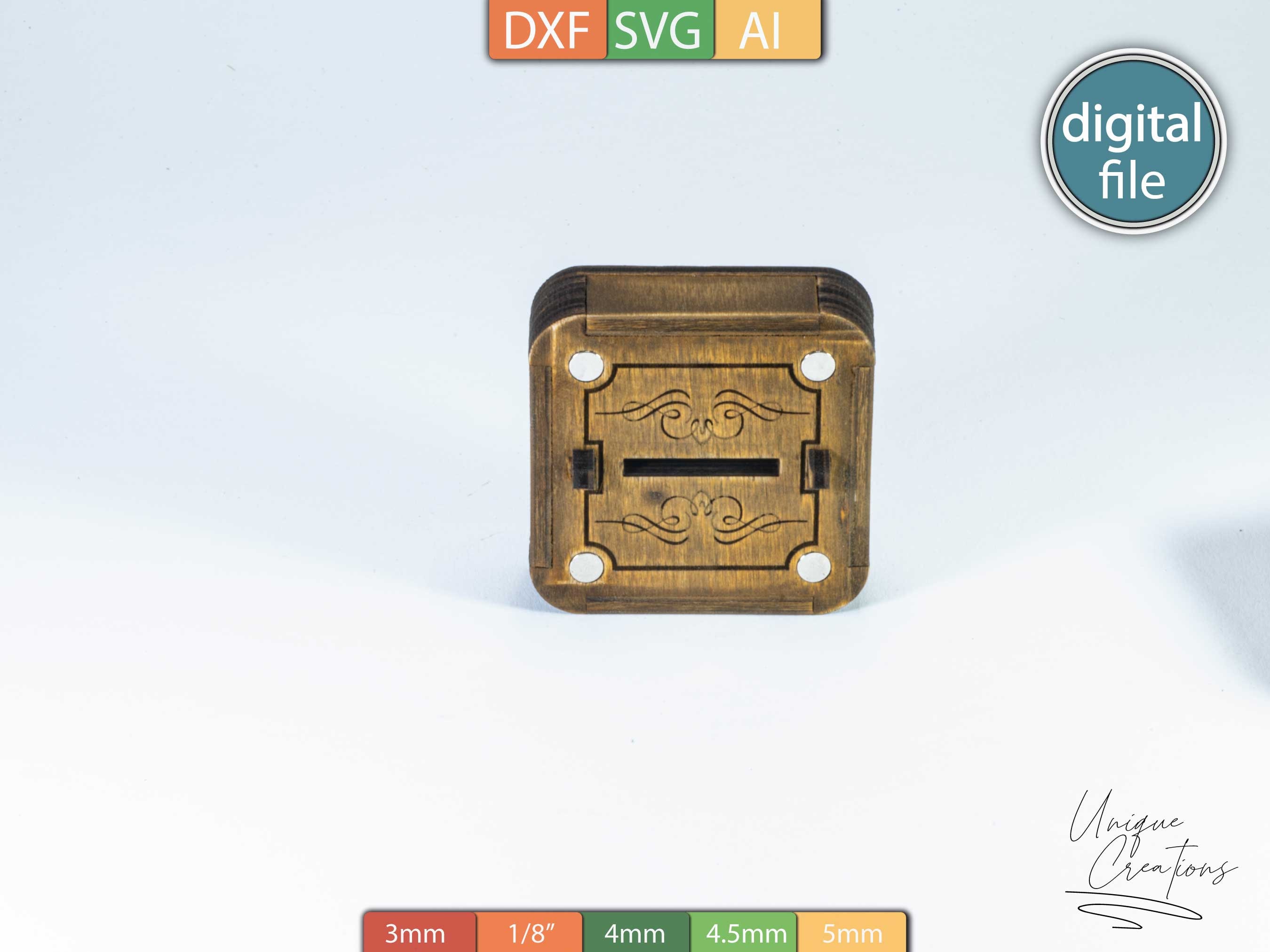 DIY Laser Cut Ring Box Template the Perfect Gift for Your Special Day ...