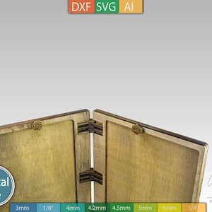 Laser Cut Dungeon Master Screen Template - Landscape and Dice Design ...