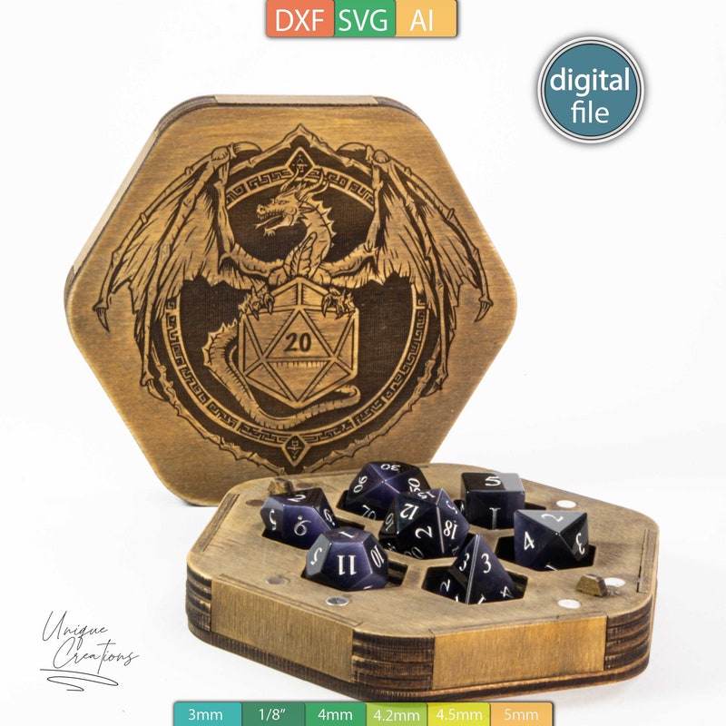 Dice Box - Etsy