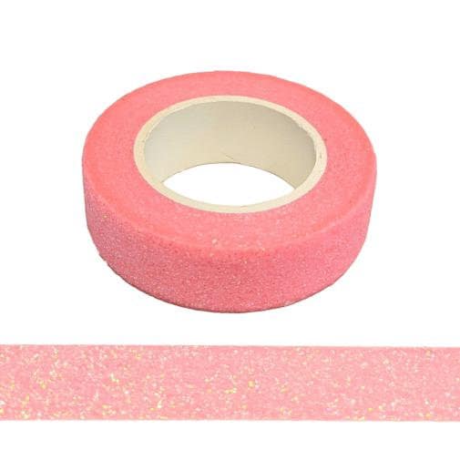 Light Pink Glitter Washi Tape (1 Roll) - Etsy
