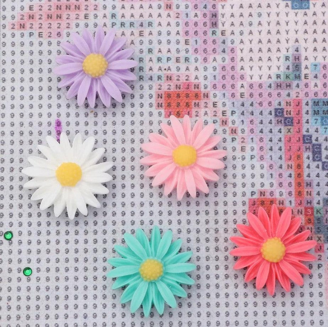 Flower Magnetic Diamond Painting Cover Minder - Etsy