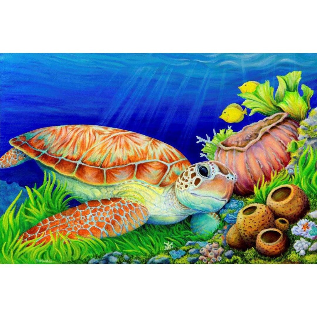 Escape to Molokini by Tim Marsh Diamond Art Kit - Etsy