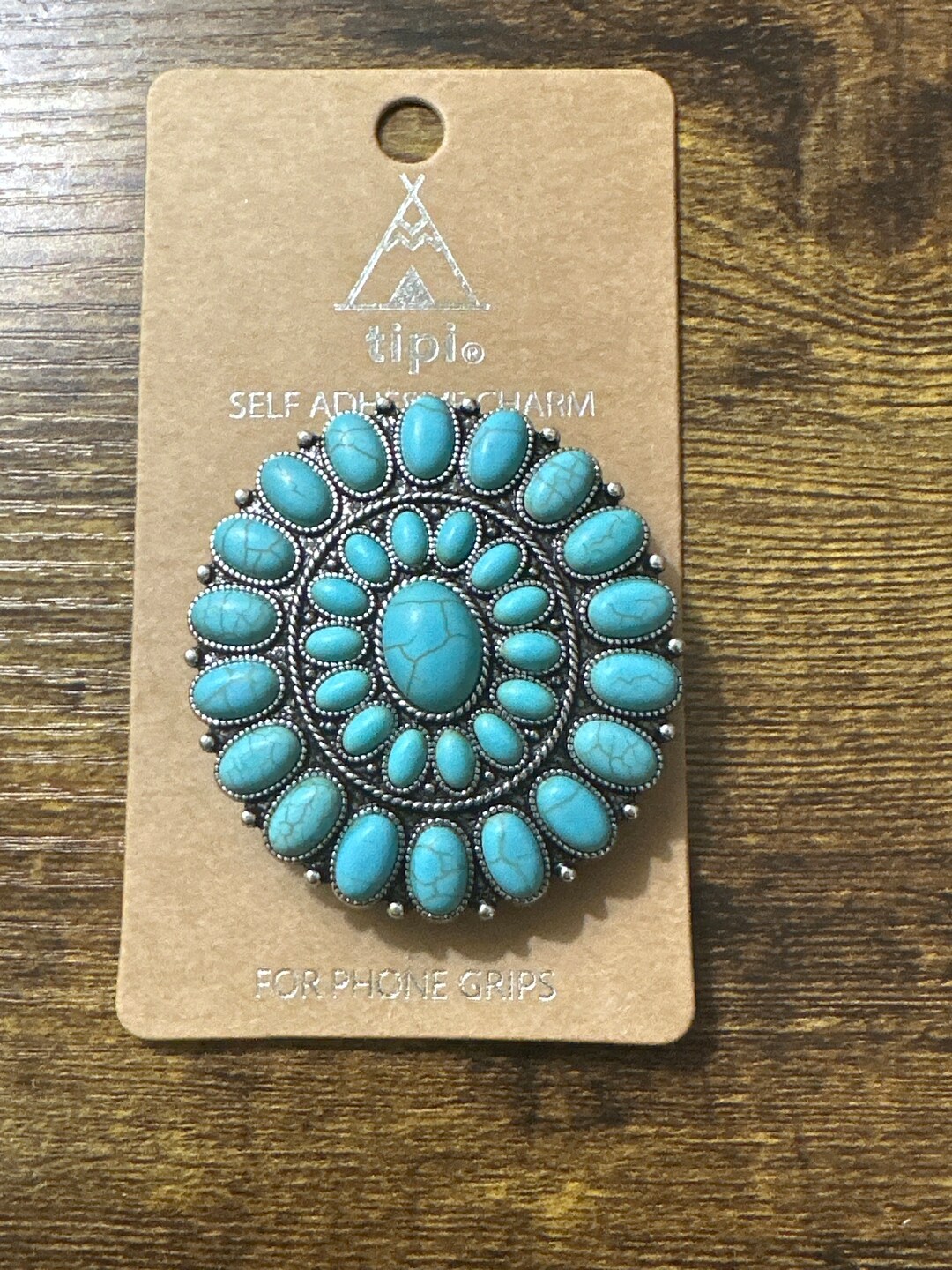 Large Turquoise Phone Grip - Etsy
