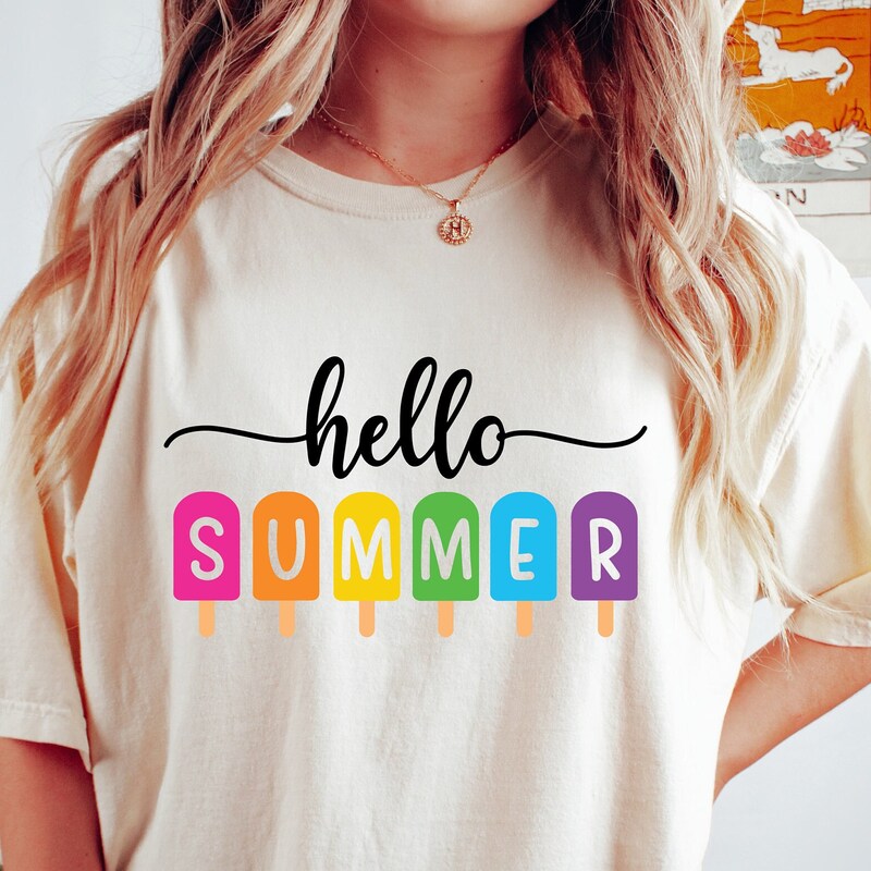 Hello Summer Shirt - Etsy