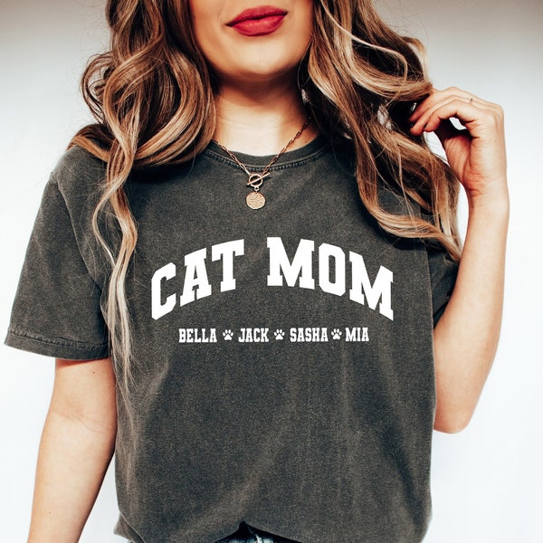 Cat Mom Shirt - Etsy