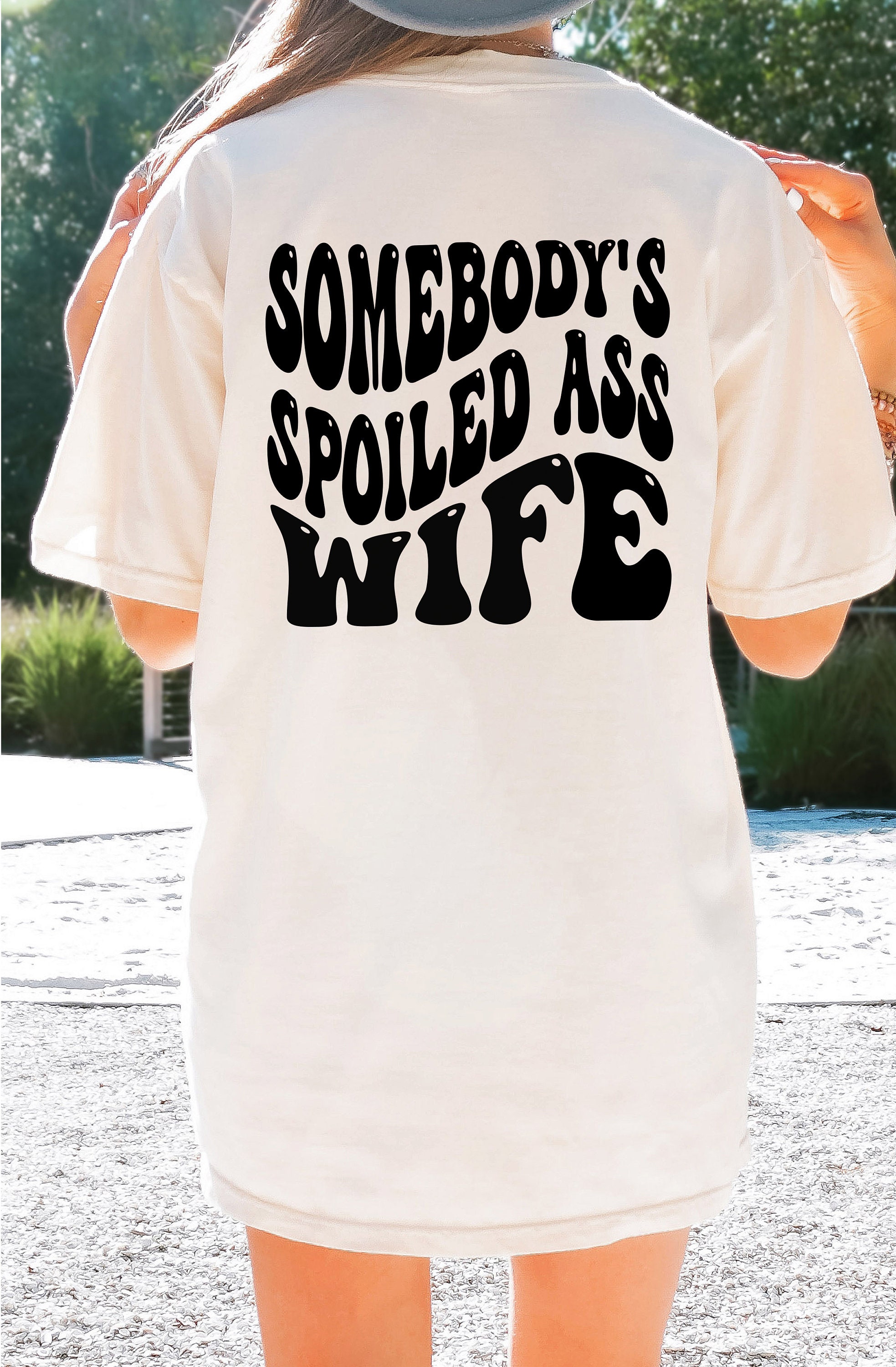 Comfort Colors® Somebodys Spoiled Wife Shirt, Wife Shirt, Wifey Shirt ...