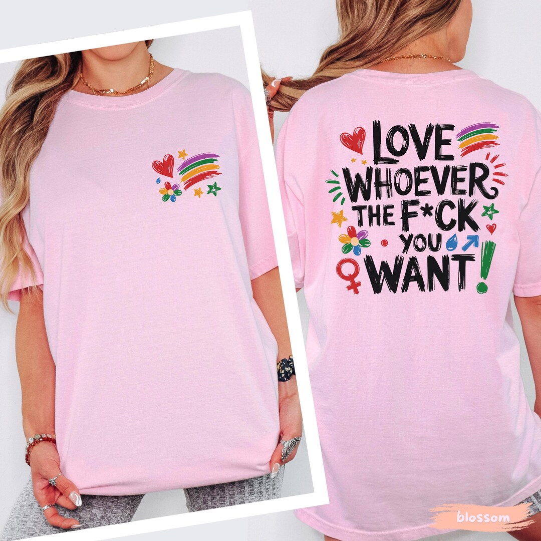 Comfort Colors Pride Month Shirt, Gay Lesbian Shirt, LGBT Support Tee ...