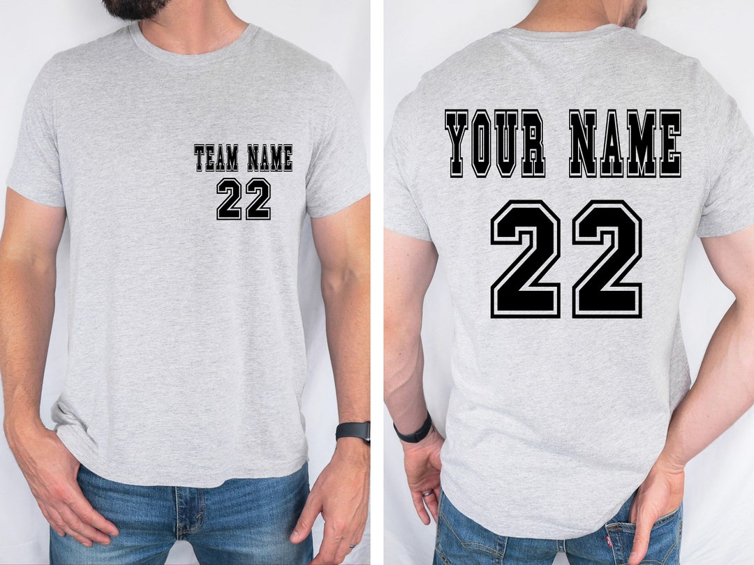 Custom Sports Team Shirts, Personalized Sports T-shirt, Custom Team ...