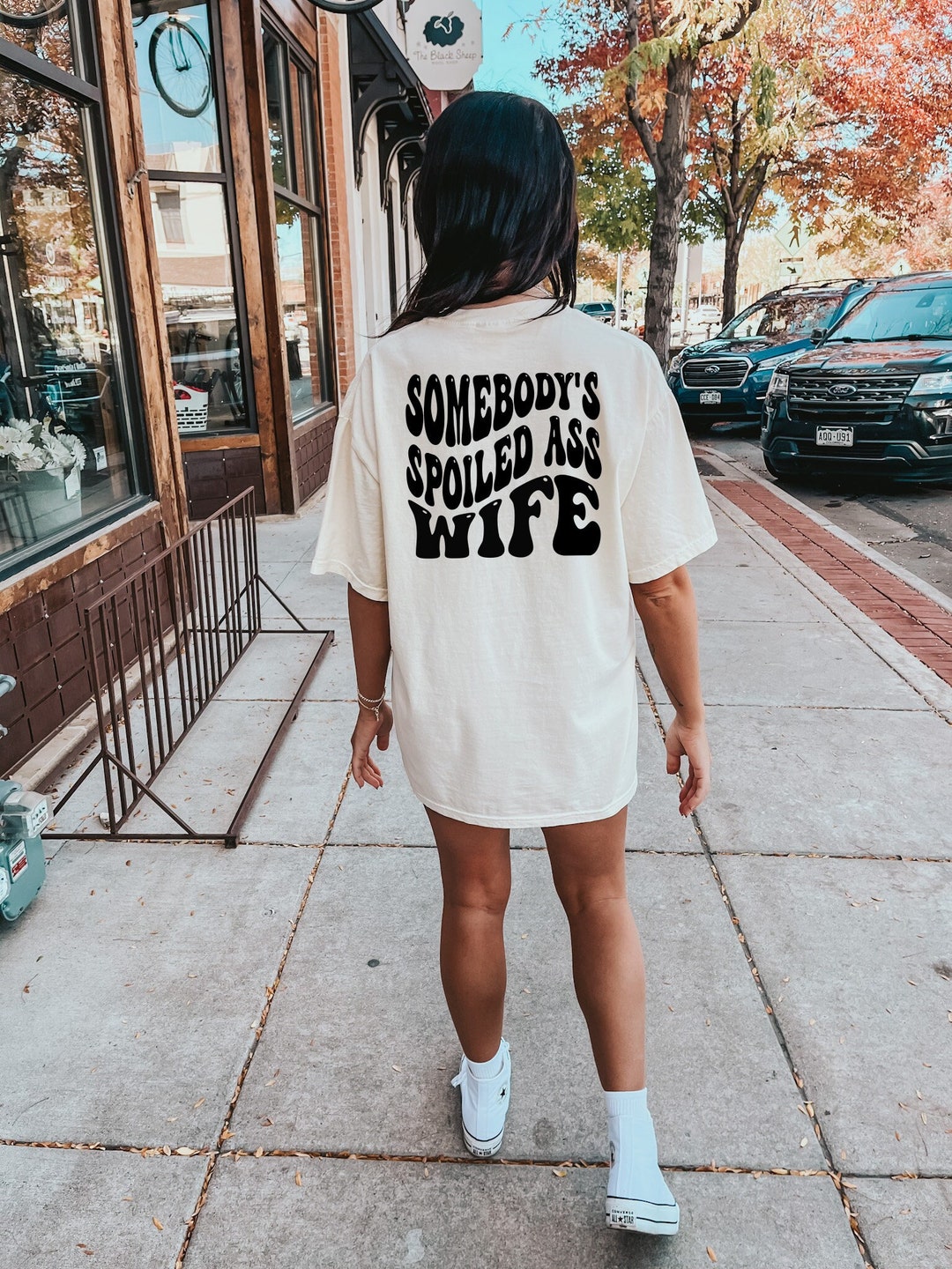 Comfort Colors® Somebodys Spoiled Wife Shirt, Wife Shirt, Wifey Shirt ...