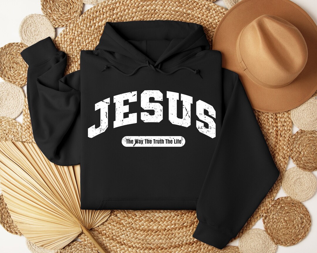 Jesus Hoodie, Trendy Christian Merch, Christian Clothes, Bible Verse ...