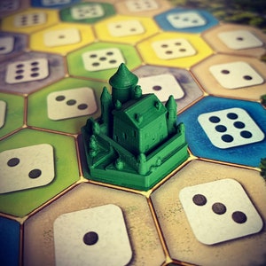 Castles of Burgundy 3D Tiles (sets of 8) - Etsy