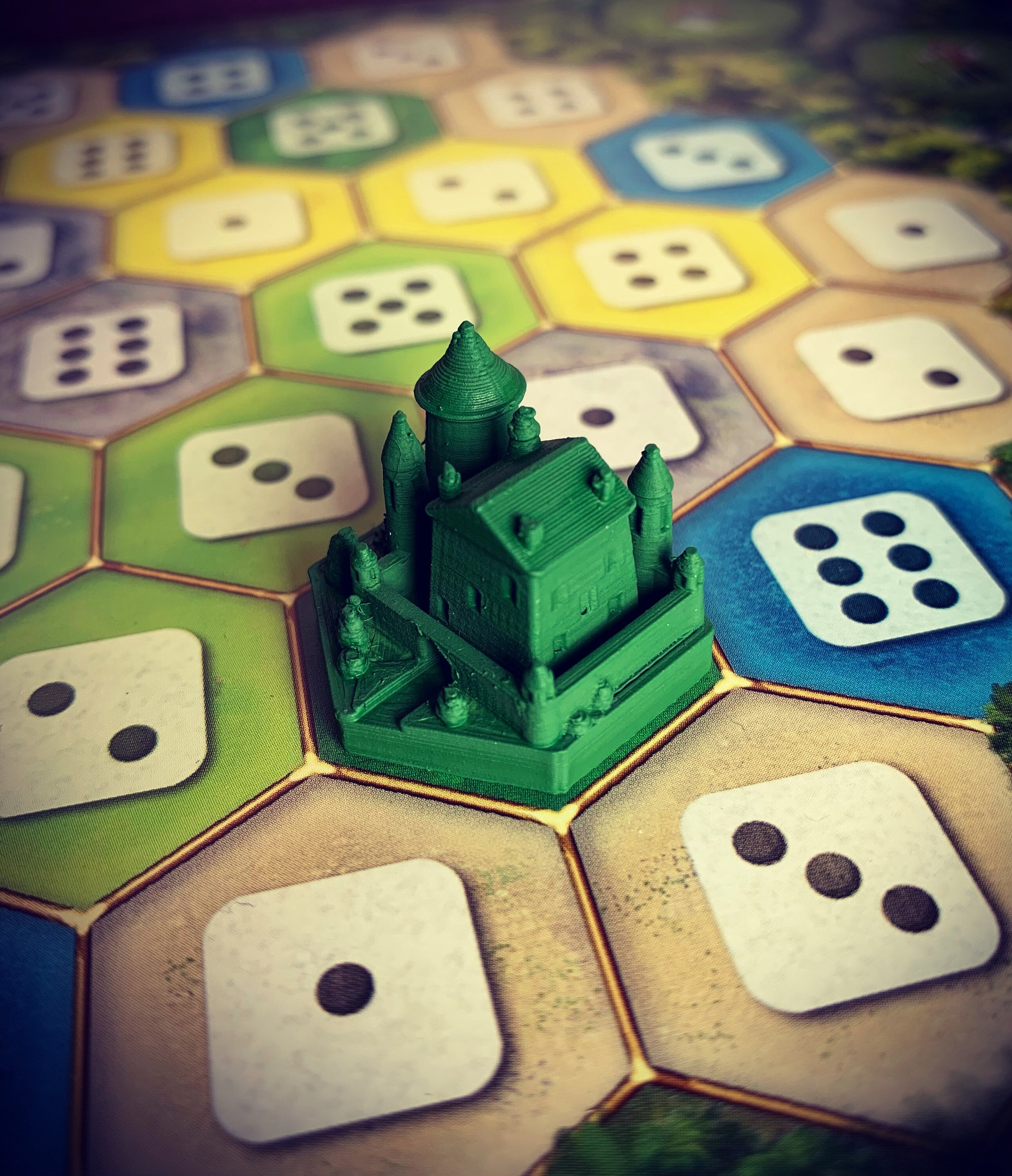 Castles of Burgundy 3D Tiles Pack of 16 - Etsy
