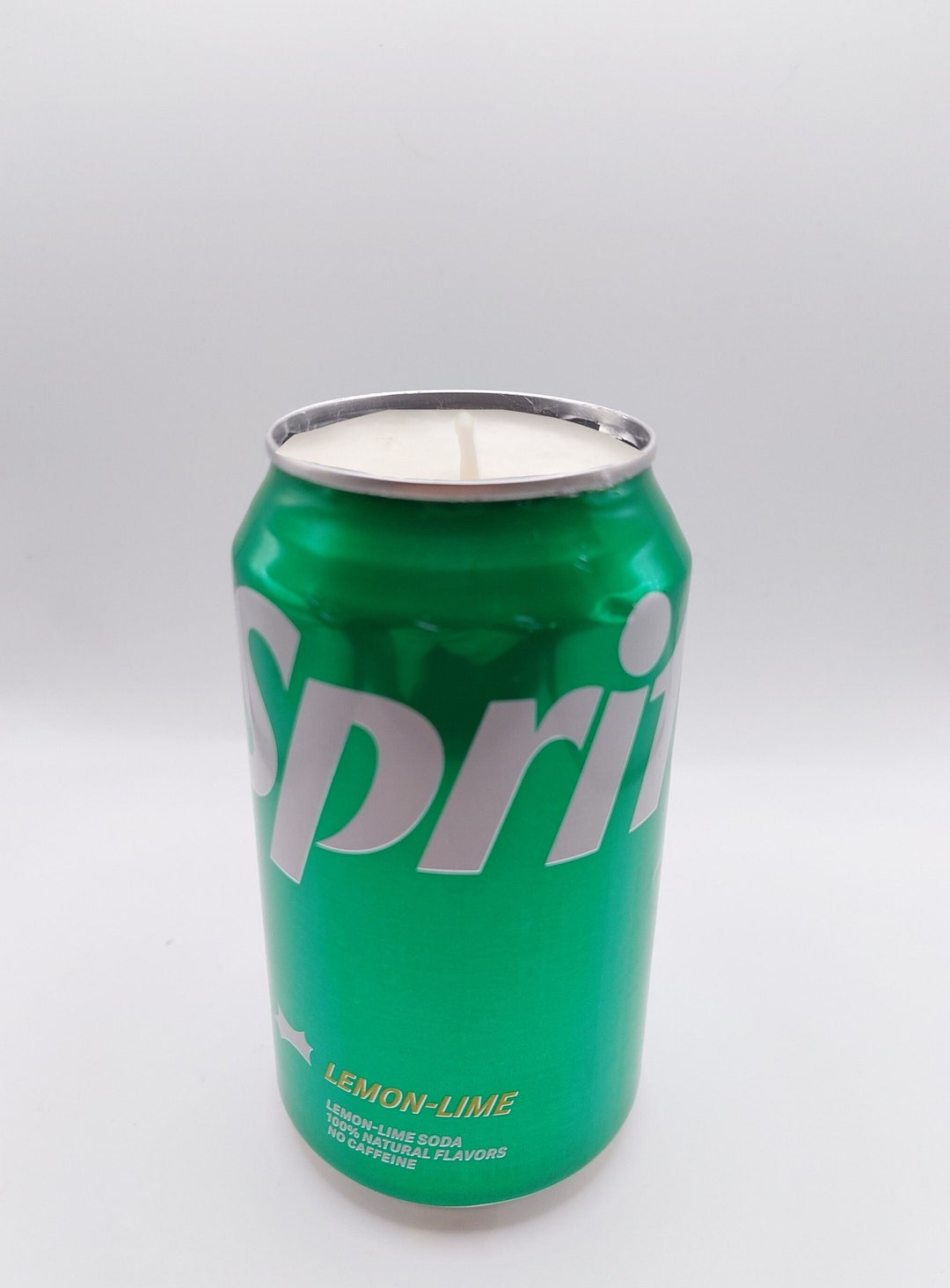 Sprite Soy Candle: 12 Fl Oz Novelty Candle in Upcycled Sprite Can ...