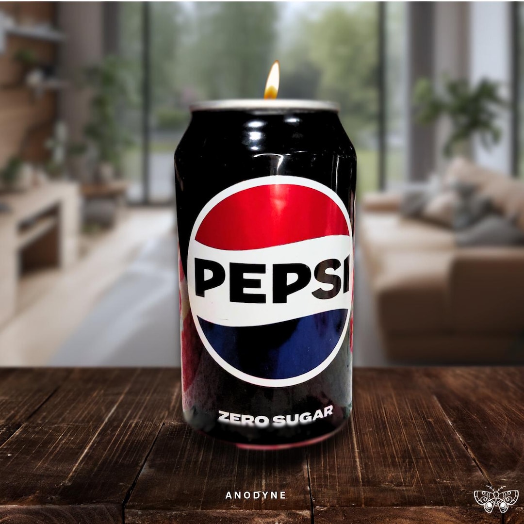 Pepsi Cola Zero Scented Candle | FULL SIZED 12o Z Recycled Can| Hand ...